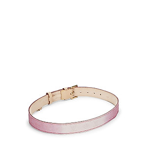 Louis Vuitton, Pre-Loved Pink Ombré Monogram Denim Sunshine Belt 80, Pink