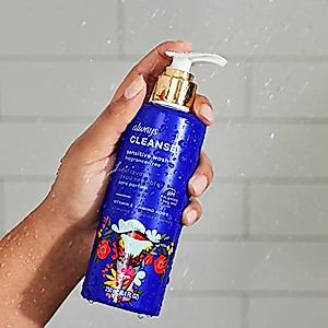 Always Cleanse Feminine Intimate Wash For Women, Ph Balanced For Sensitive Skin, Fragrance-Free, Gynecologist Tested, 8.4 Fl Oz (Set of 2) Package may vary