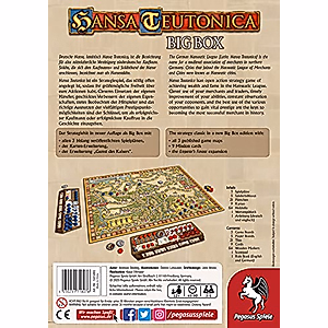 Pegasus Spiele 55148G - Hansa Teutonica Big Box, Grey