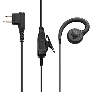 RLN6423 Earpiece Earloop Headset Replacement for PR400 RDU2020 CP200 CP185 RDV2020 RDV2080D RDV4100 RDV4160D RDV-5100 Radio