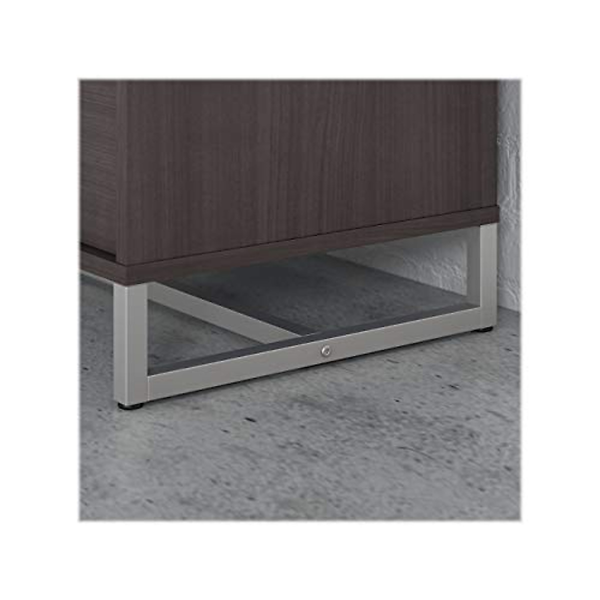Bush Business Furniture Office by Kathy Ireland Method 2 Drawer Lateral File Cabinet-Assembled, Storm Gray