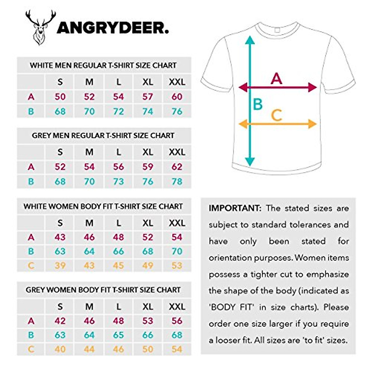 Angry Deer Cookie Monster Face is Staring at You Funny Quality Medium Mens T-Shirt Grey