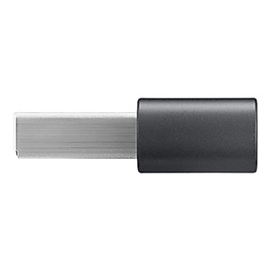 Samsung FIT Plus USB Flash Drive Type-A 256GB 400MB/s Read 110MB/s Write Compact USB 3.1 Memory Stick with Keyring Grey MUF-256AB/APC