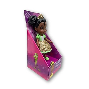 Amarina Packed in Clear Box for Gift Disney Princess Mini Poseable 3.5'' Doll Choose from All 11 Style Princess Characters (Tiana)