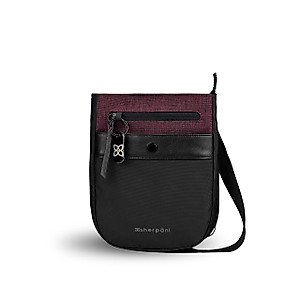 Sherpani Prima, Anti Theft Crossbody Bag, Travel Bag, Small Shoulder Bag, Cross Body Bag, Purses for Women (Merlot)