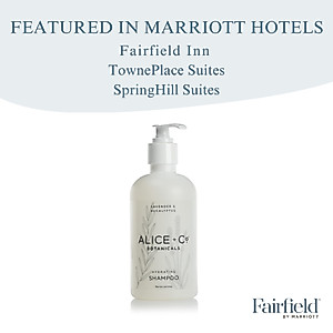 Alice + Co. Shampoo - Fairfield by Marriott - TownePlace - SpringHill - Hotel Bath Amenities - Lavender & Eucalyptus - 8.5oz Shampoo