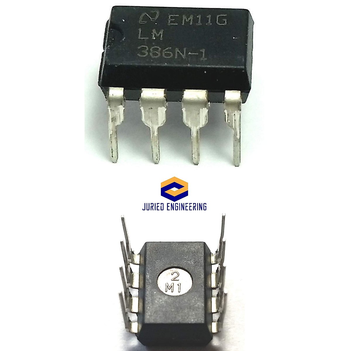 National Semiconductor LM386N-1 LM386 Wide Input Voltage Low Power Audio Amplifier with Internal Gain DIP-8 (Pack of 20)