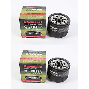 Kawasaki 49065-0721 Oil Filter Replaces 49065-7007 (2 Pack)
