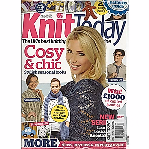 KNIT TODAY, NOVEMBER, 2012 ISSUE # 79 (THE UK'S BEST KNITTING MAGAZINE)
