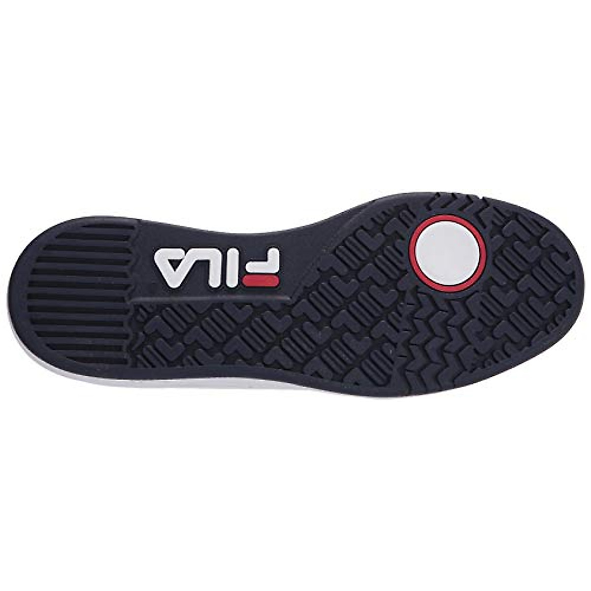 Fila mens Men's Fila Tennis 88 Sneaker, White/Navy/Red, 9.5 US