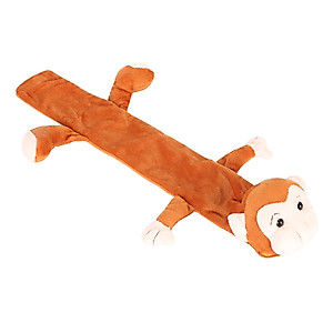JTLB Animal Shape Plush Stethoscope Cover, Cute Sleeve for Doctors & Nurses, Made of Plush Material, Suitable for Any Size Stethoscope (Monkey)