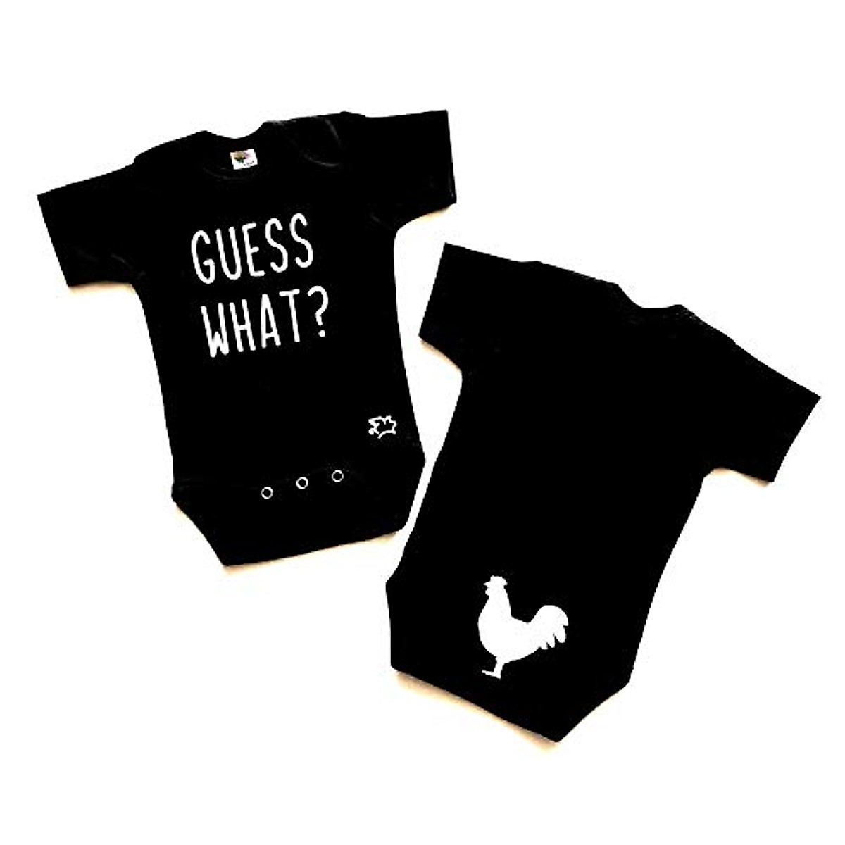 Guess What Chicken Butt Baby Bodysuit (6-12 Months)