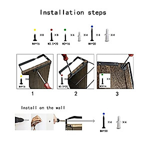 JOVONE Bathroom Shelves with Tissue Rack &Towel Bar, Wall Mounted Floating Shelves, Multifunctional Storage Rack for Bathroom, Kitchen, Bedroom and Living Room, Set of 2 (Carbonized Dark Black)