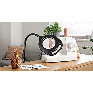 OttLite 2-in-1 LED Magnifier Floor and Table Light | Task Lamp, Craft Lamp | 2X Optical Grade Magnifier, 4X Spot Magnifier, Natural Daylight LEDs | Home, Office, Workshop, Dorm