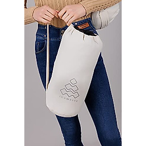 iDomosee Clothes Storage Bag, Down Jacket Portable Storage Bag Dustproof Drawstring Bag Travel Storage Pouch for Home, Luggage, Storage Accessories