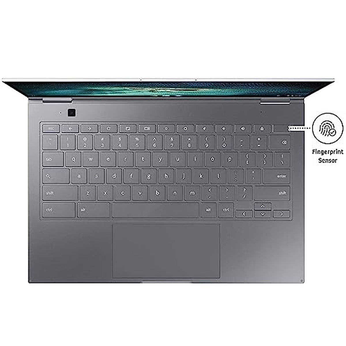 SAMSUNG Chromebook Touchscreen Laptop with Pen| 13.3 UHD AMOLED Display| Intel i5-10210U| Backlit Keyboard| Wireless Wi-Fi6| USB C| Fingerprint| Chrome OS| Webcam (8GB RAM| 256GB SSD+32G SD Card)