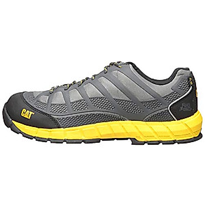 Caterpillar Men's Streamline Composite Toe Work Shoe Construction, Grey, 10.5