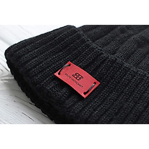 Personalized leather labels for handmade items, custom clothing labels