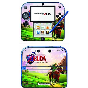 Ocarina of Time Game Skin for Nintendo 2DS Console