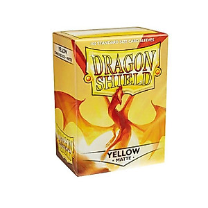 Dragon Shield Matte Black Standard Size 100 ct Card Sleeves Individual Pack