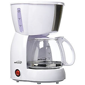 Brentwood 4-Cup Coffee Maker (White)