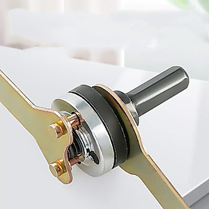 Electric Drill Angle Grinder Connecting Rod Set,Multifunctional Adjustable Rotary Driver Cutter Shaft Accessories Drill Angle Grinder Adapter,Adjustable Rotary Driver Cutter Shaft Accessories (2set)