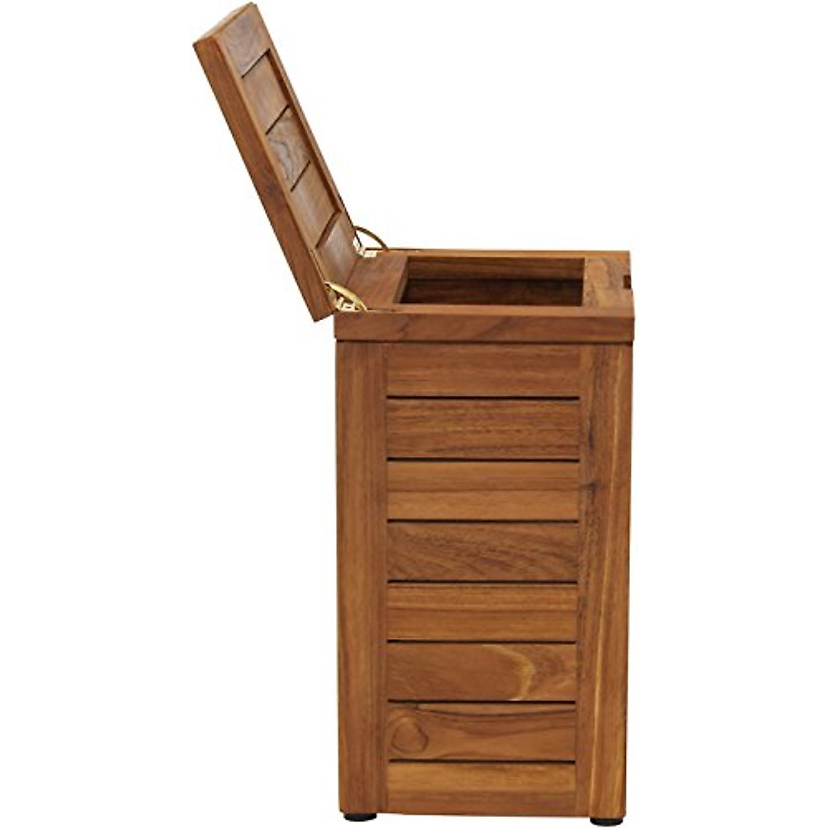 AquaTeak Spa Waste Basket with Lid