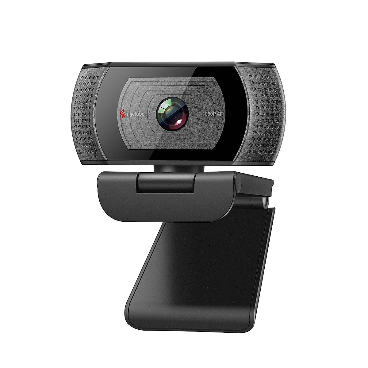 Angetube 1080P HD Webcam, USB Web cam with Autofocus Built-in Microphone & Privacy Cover，Webcam for Laptop，Streaming Web Camera for Skype/Zoom/FaceTime/Hangouts - Control Software Included