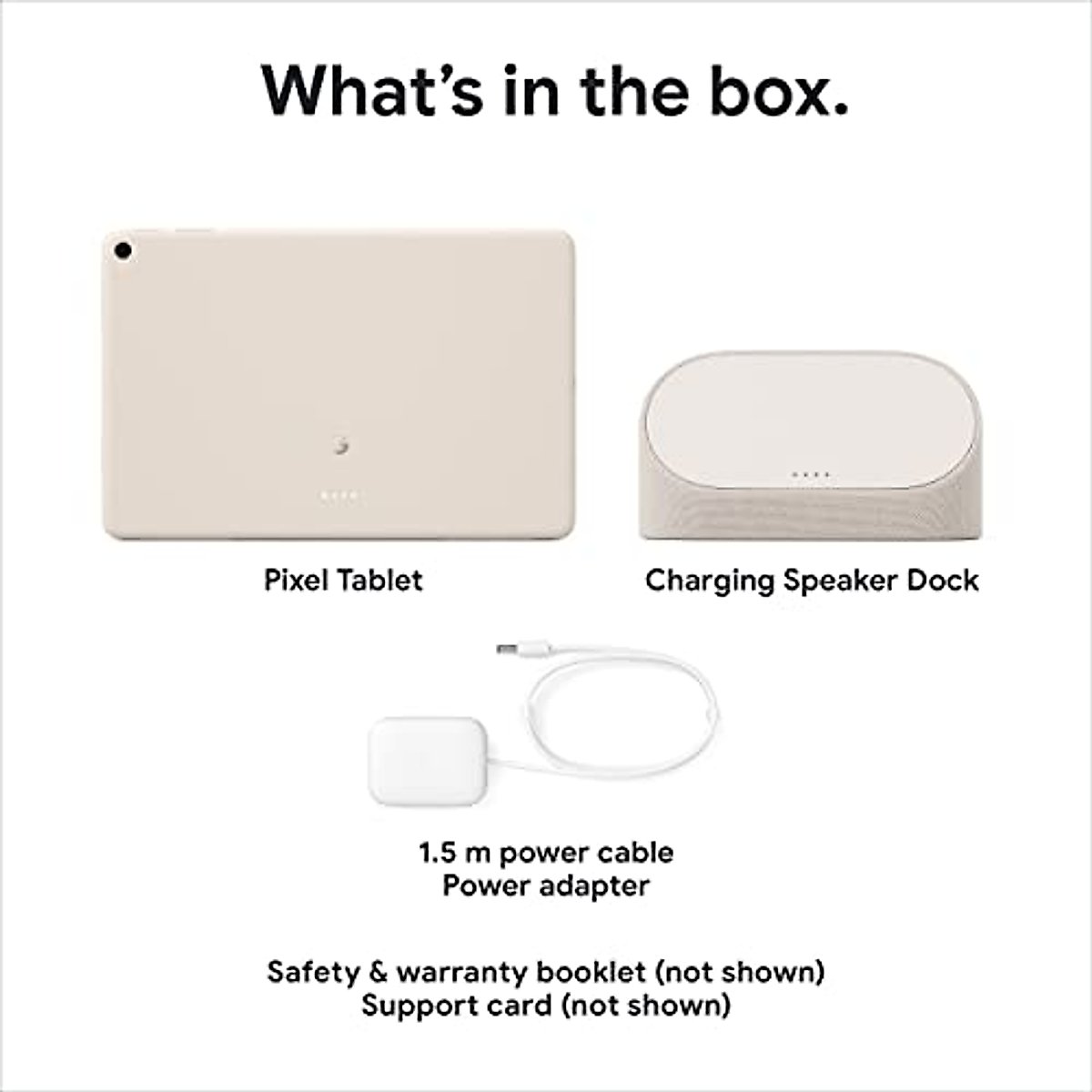 Google Pixel Tablet with Charging Speaker Dock - Android Tablet with 11-Inch Screen, Smart Home Controls, and Long-Lasting Battery - Hazel/Hazel - 128 GB