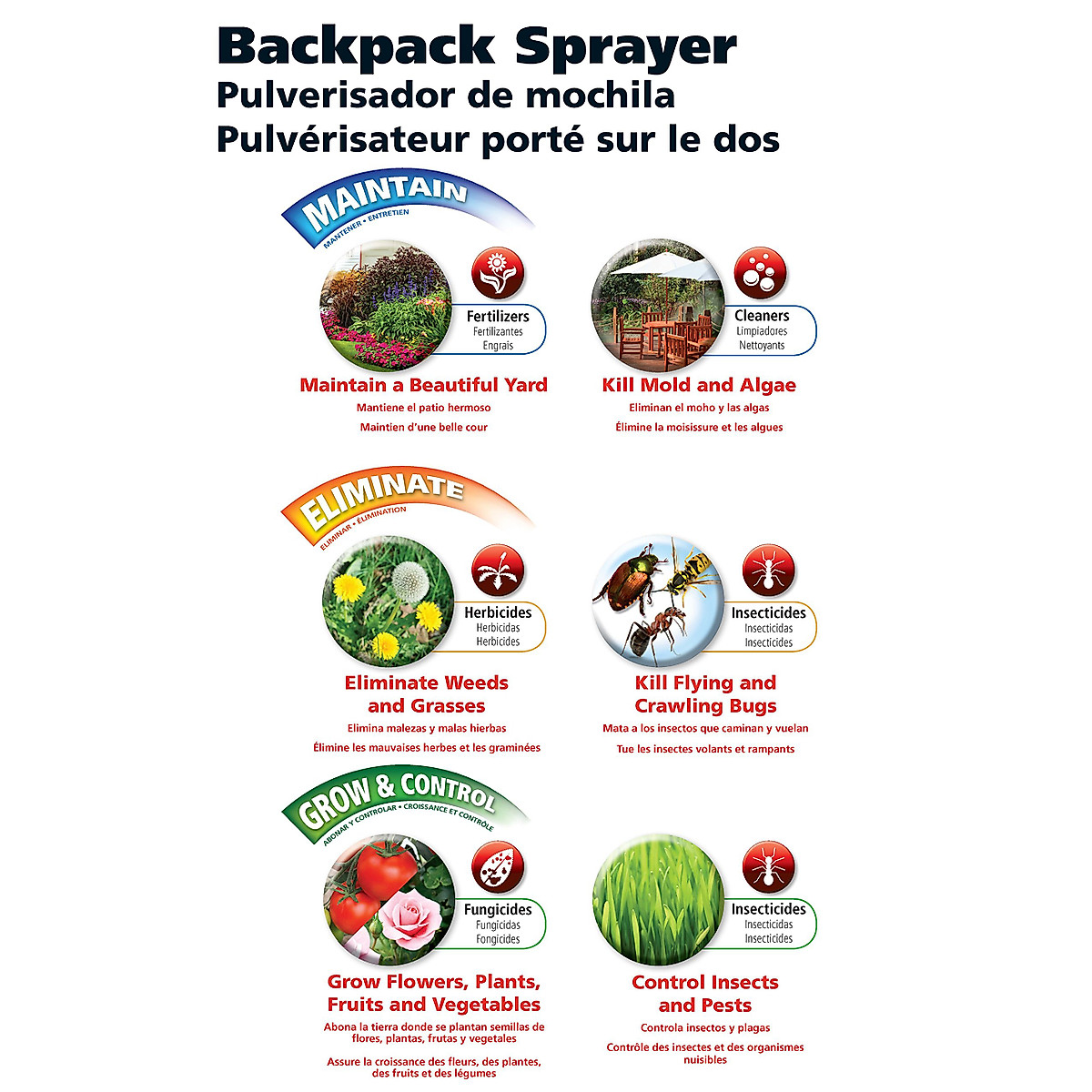 SOLO 425 4-Gallon Piston Backpack Sprayer, Wide Pressure Range up to 90 psi