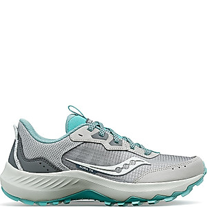 Saucony Women's Aura TR Sneaker, Concrete/Shadow, 7.5