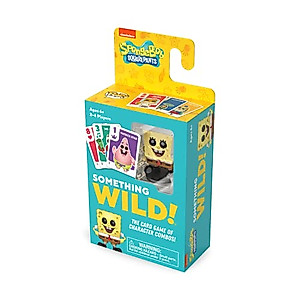 Funko Something Wild! Spongebob Squarepants Card Game for 2-4 Players Ages 6 and Up