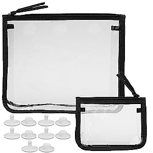 Accessories Inserts for Bogg Bag, Clear Zipper Insert Bags compatible with Bogg bag Insert Pocket for Decorative Travel Bag Organizer Storage