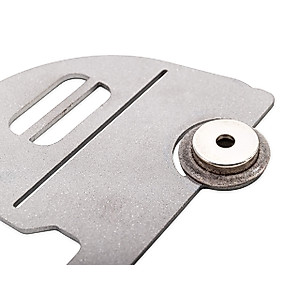 Camco Life is Better at The Campsite Bottle Opener | Easily Removes Bottle Caps | Features a Unique Camper Design with Magnet (53305)