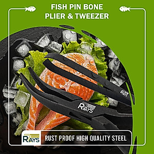 Fish Bone Pliers/Tweezers Stainless Steel – Fish Deboning Tools for All Kind of Fish.