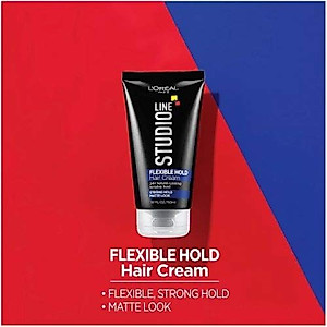 L'Oreal Paris Hair Care Studio Line Flexible Strong Hold Cream, 5.09 Fluid Ounce