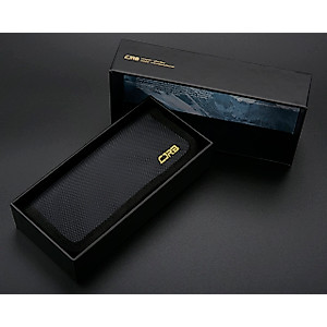 CJRB CUTLERY Folding Knife Crag (J1904) Rose Damascus Steel Blade Carbon Fiber Handle Pocket Knife EDC Knife