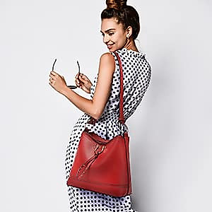 Style Strategy 2-in-1 Hobo Bag with Wallet - Crossbody Bag - Shoulder Bag - 2 pcs Purse Set for Women