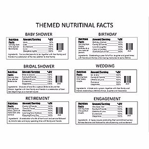 Personalized Candy Wrappers for Chocolate, Floral Party Favors, Pack of 20 Custom Hershey Bar Labels (Red)