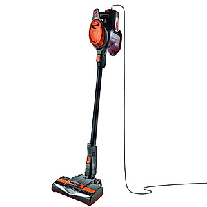 Shark Rocket HV302 Ultra-Light Corded Bagless Vacuum for Carpet and Hard Floor Cleaning with Swivel Steering, Orange (Renewed)