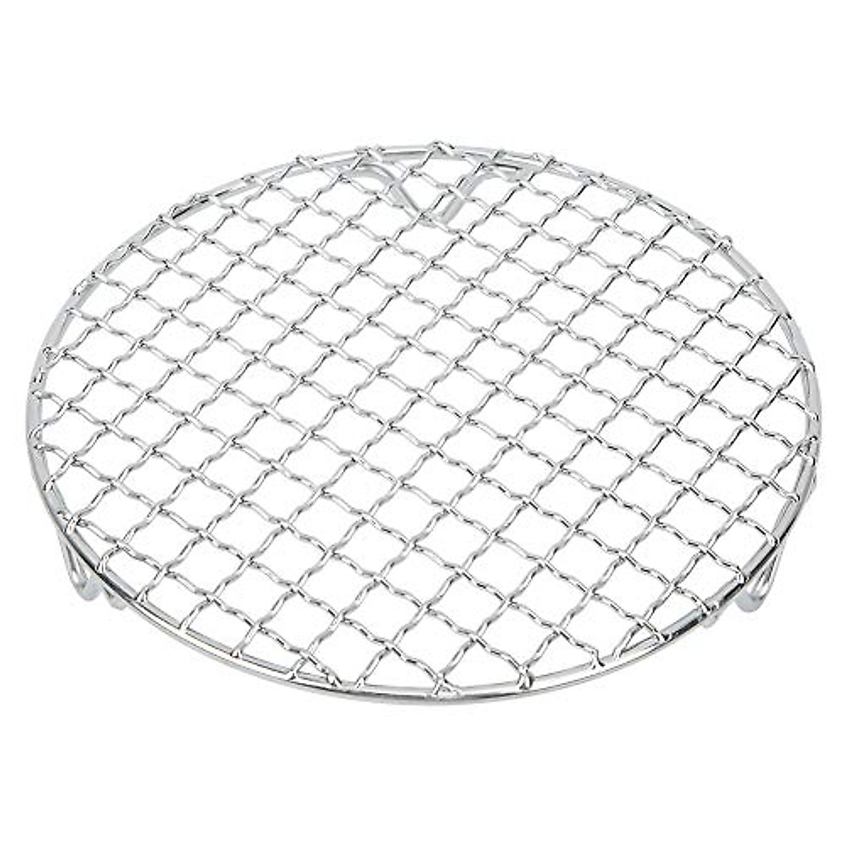 Vifemify Multi-Purpose Stainless Steel Grill Net BBQ Steamer Rack Fryer Accessories Healthy and Non Toxic Easy to Use Easy to Clean