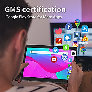 EEW Tablets 10 Inch Tablet Android 10.0, 32GB ROM Expandable to 128 GB, 1280x800 IPS HD Touchscreen, 5MP Dual Cameras, 6000mAh Battery, Support WiFi Bluetooth GPS (2023 Release)