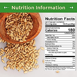 Sincerely Nuts Sunflower Seed Kernels Raw (No Shell) (5lb bag) | Delicious Antioxidant Rich Snack | Source of Protein, Fiber, Essential Vitamins & Minerals | Vegan and Gluten Free