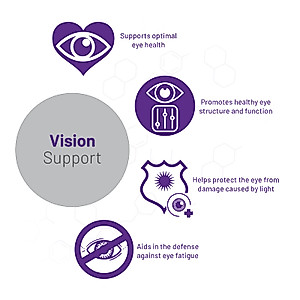 AOR, Vision Support II, Natural Supplement to Support Eye Health, with Lutein and Zeaxanthin, Gluten Free, 60 Softgels (30 Servings)