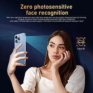 I13 Smartphone Unlocked Cell Phone (Blue C)