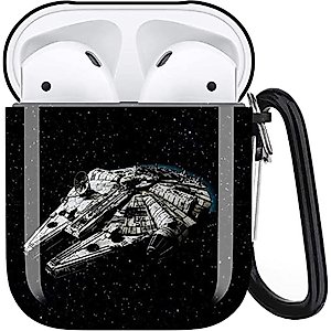 Battleship Aripod Personalise Custom, AirPod Case Cover Compatiable with Apple AirPods 1st/2nd,Full Protective Durable Shockproof Drop Proof with Keychain Compatible