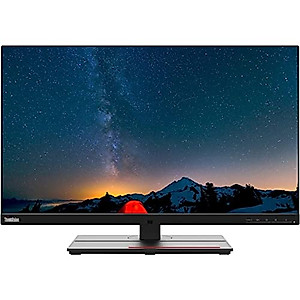 Lenovo ThinkVision P27u-20 27" 4K UHD WLED LCD Monitor - 16:9 - Raven Black (Renewed)
