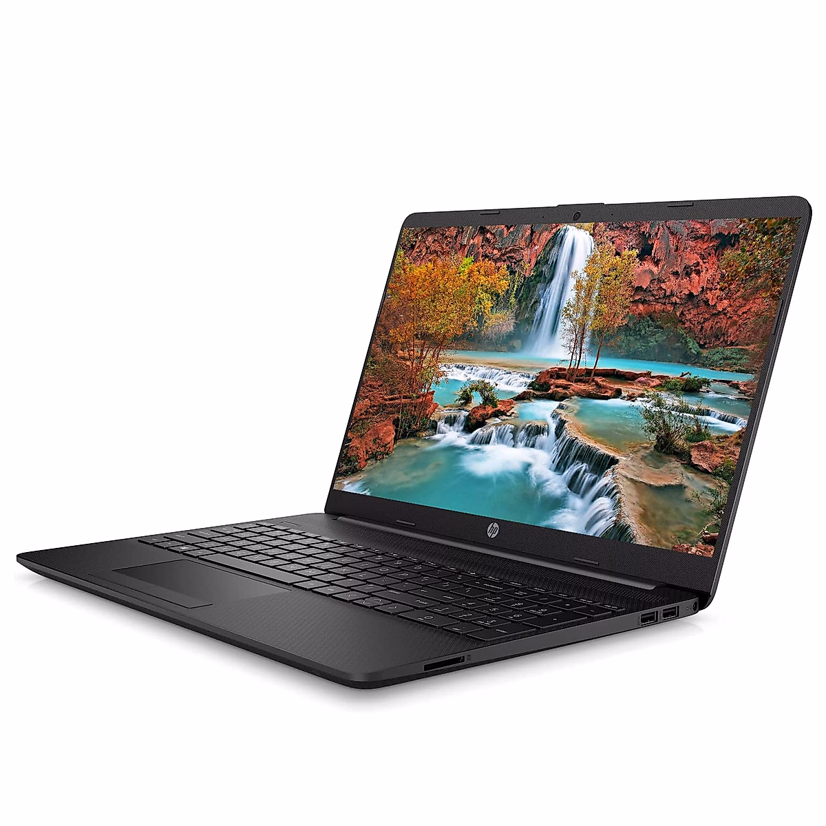 HP 15 Laptop, 15.6" HD Screen, Intel Pentium N5030 Processor, 16GB DDR4 RAM, 512GB SSD, HDMI, Media Card Reader, RJ45, Wi-Fi, Windows 11 Home, Black