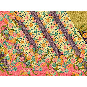 Indonesian Batik Gift Wrapping Papers - 12 Sheets: 18 x 24 inch (45 x 61 cm) Wrapping Paper