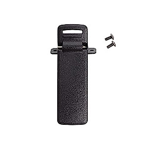 Caroo UV-5R Replacement Belt Clip for Baofeng UV-5RA UV-5RB UV-5RC 5RD 5RE 5RE+ Two Way Radio Walkie Talkie Back Clip,10 Pack